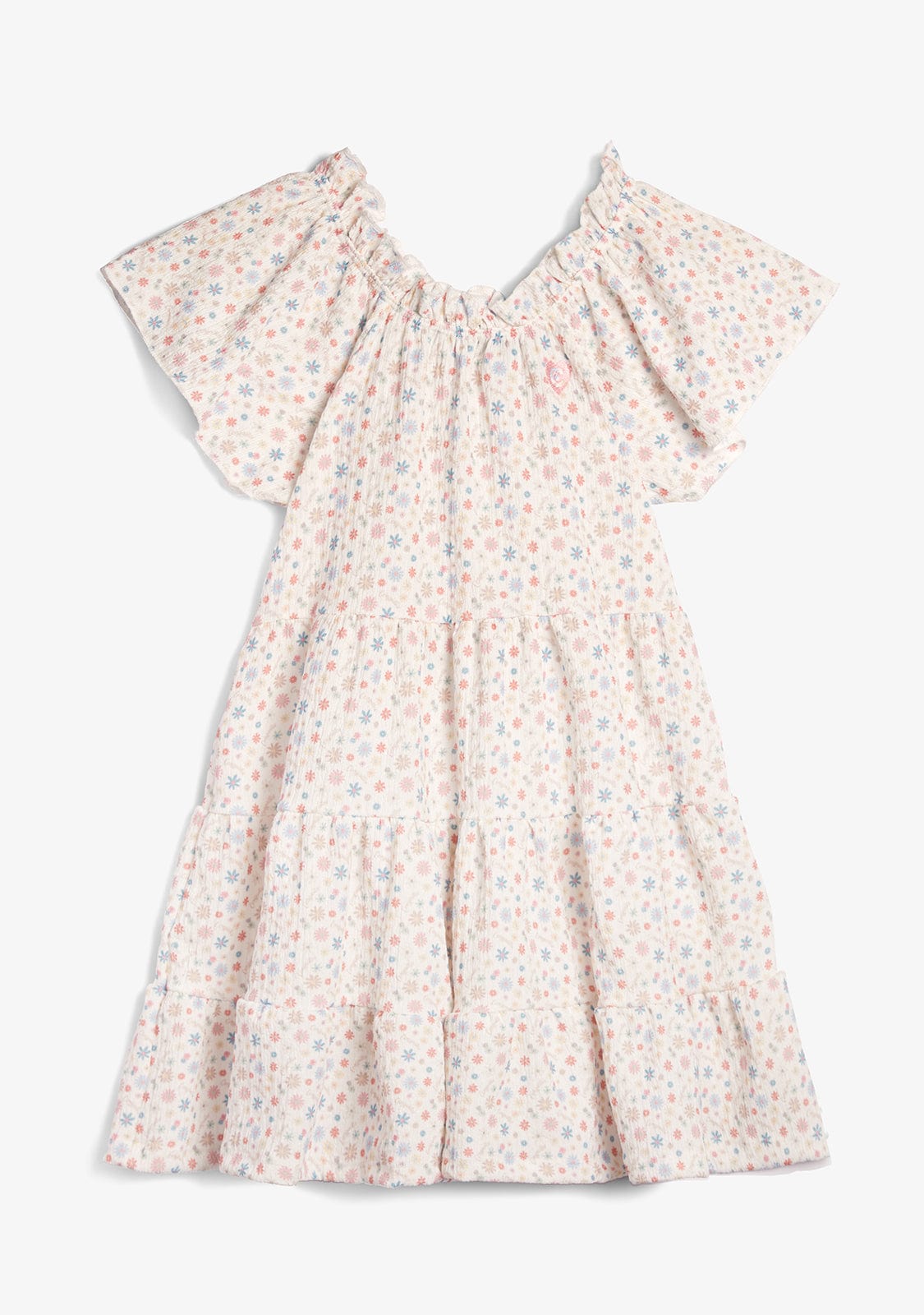 White Flowers Dress | Conguitos