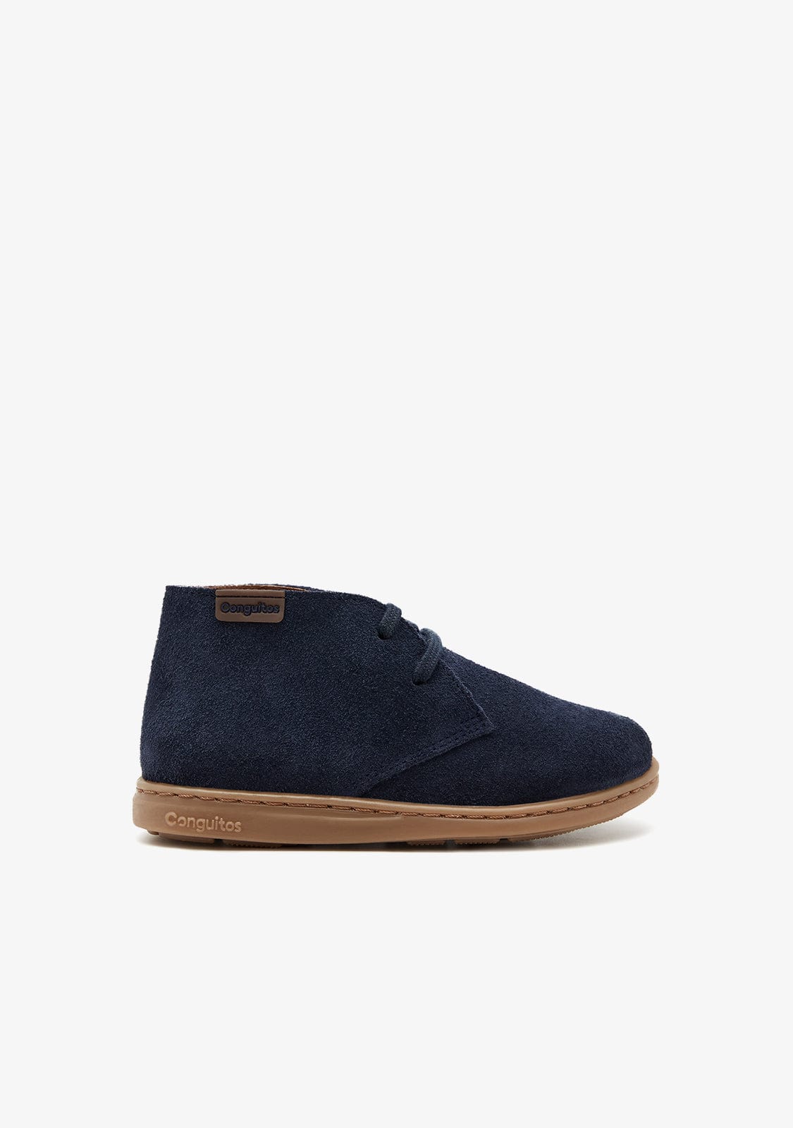 Navy Safari Ankle Boots
